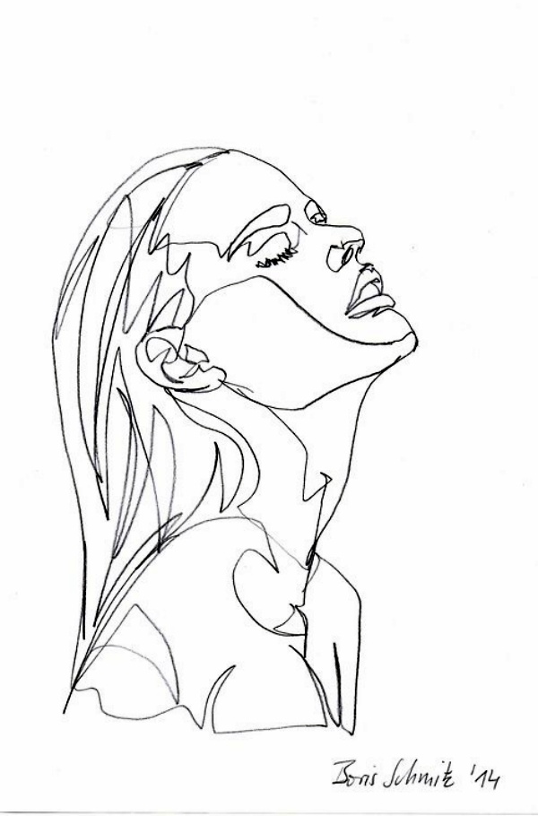 40 Best Examples Of Line Drawing Art