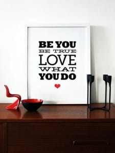 30 Beautiful Love Posters To Print Out – Bored Art