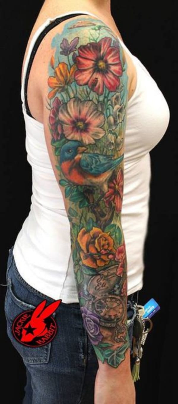 40 Full Sleeve Tattoo Designs To Try This Year