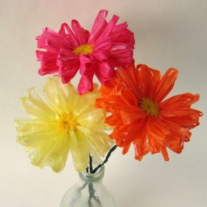 Art Of Creating Plastic Flowers And Using Them Around The House – Bored Art