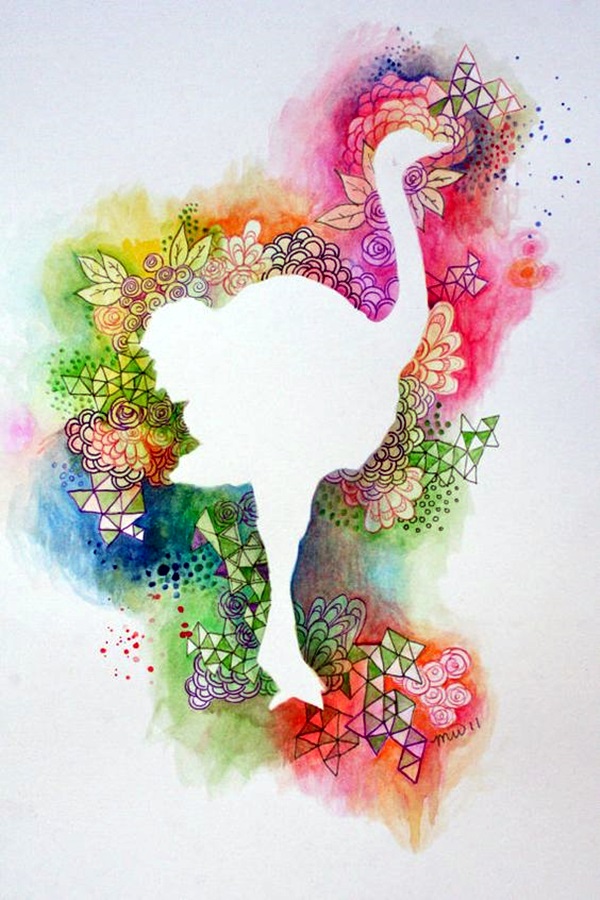 Positive And Negative Space Art Projects Saadarcade