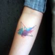 40 Lovely Origami Tattoo Designs (In Trend)