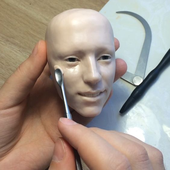 Learn How To Sculpt Faces In Polymer Clay Bored Art