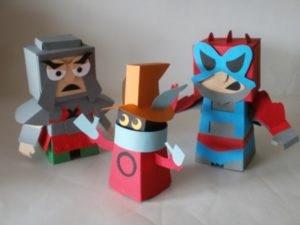 40 Beautiful Illustrations Of Paper Toy Art – Bored Art