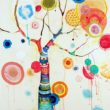 30 DIY Mixed Media Tree Art Projects