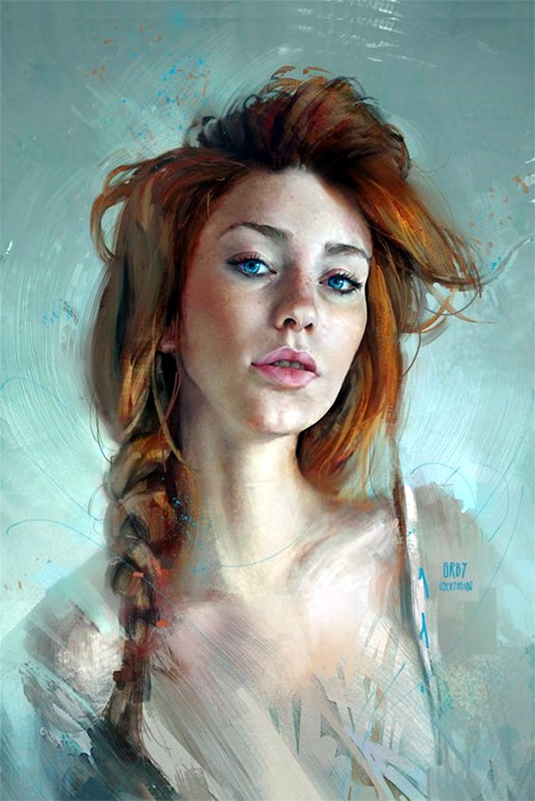 Digital Art Portrait Digital Art Portrait