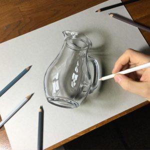 How To Draw Glass And Transparent Objects – Learn More – Bored Art