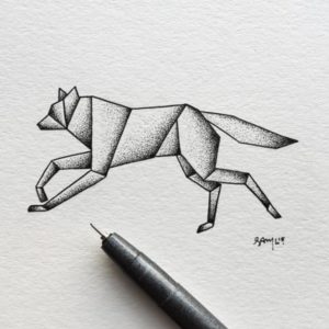 40 Geometric Animal Illustrations For Many Purposes – Bored Art