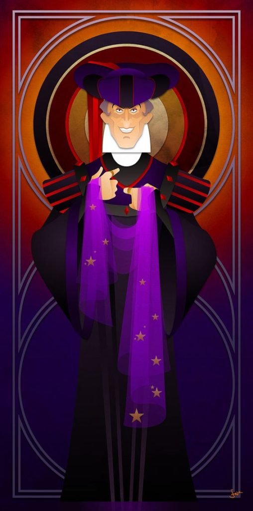 Endearing And Daring Disney Villains’ Art – Bored Art