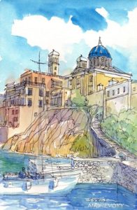 Simply Sensational Seaside Watercolor Paintings – Bored Art