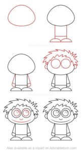 How To Draw Doodles: 40 Step By Step Charts – Bored Art