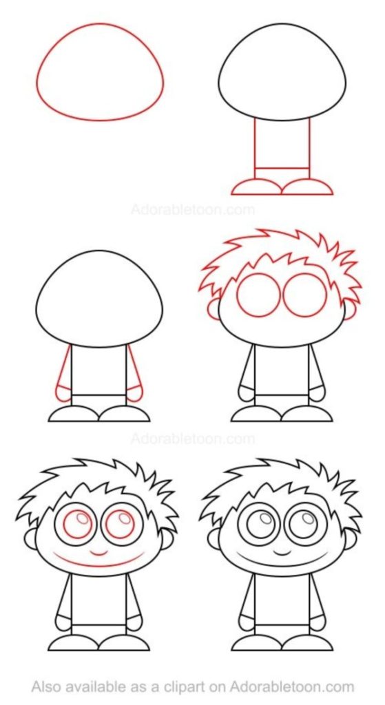 How To Draw Doodles: 40 Step By Step Charts – Bored Art