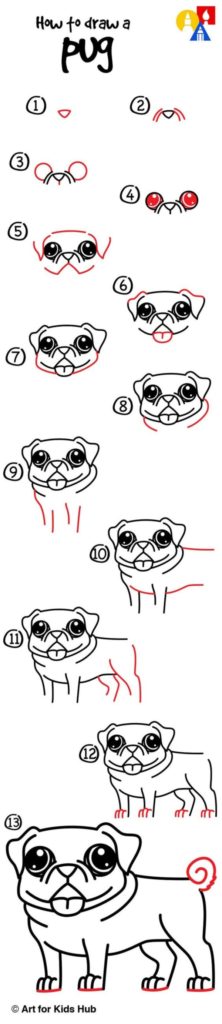 How To Draw Doodles: 40 Step By Step Charts – Bored Art