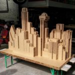 40 Incredible Examples Of Cardboard City Art – Bored Art