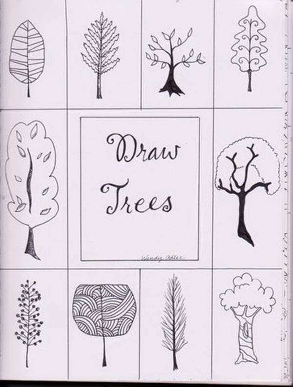 How To Draw A Tree Step By Step Image Guides 