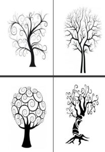 How To Draw A Tree (Step By Step Image Guides)