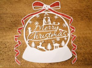 Pretty And Colorful Paper Cut Christmas Decorations – Bored Art