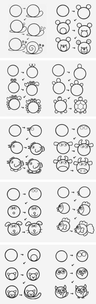 How To Draw Doodles (Step By Step Image Guides)