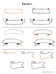 How To Draw Doodles (Step By Step Image Guides)