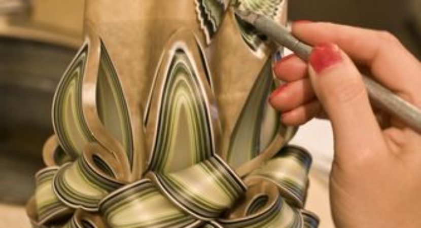 Curiously Intricate And Really Satisfying Carved Candle Art - Bored Art