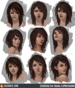 40 Handy Facial expression drawing Charts For practice