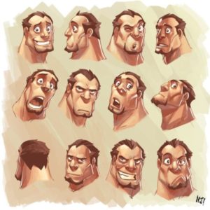 40 Handy Facial expression drawing Charts For practice