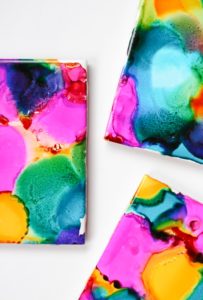 40 Original Alcohol Ink On Glass Examples