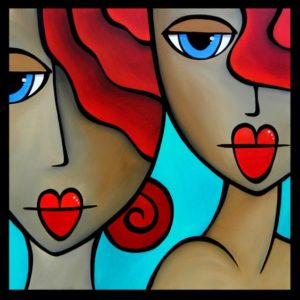 20 Complete Abstract Paintings Of Women – Bored Art