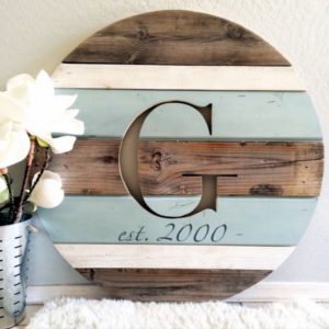40 Lovely Monogram Ideas For The Home