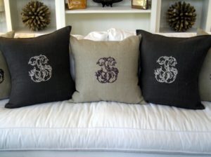 40 Lovely Monogram Ideas For The Home