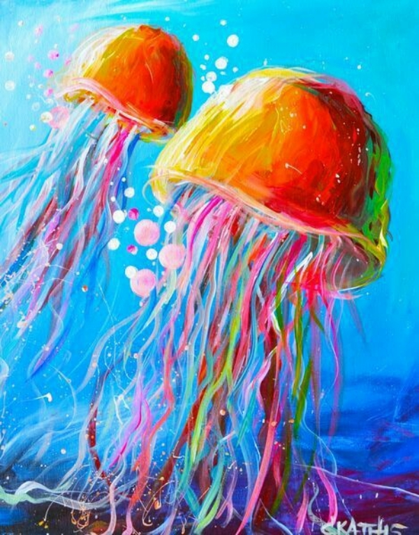 40 Insanely Creative Examples Of Finger Painting Bored Art