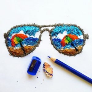 30 Borderline Genius Pencil Shaving Art Examples – Bored Art