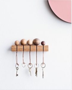 40 Lovely Key Hanging Hook Ideas – Bored Art
