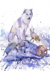 40 Majestic Wolf Paintings that will Leave You Amazed - Bored Art