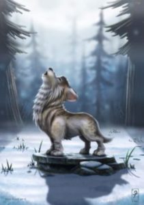 40 Majestic Wolf Paintings that will Leave You Amazed - Bored Art