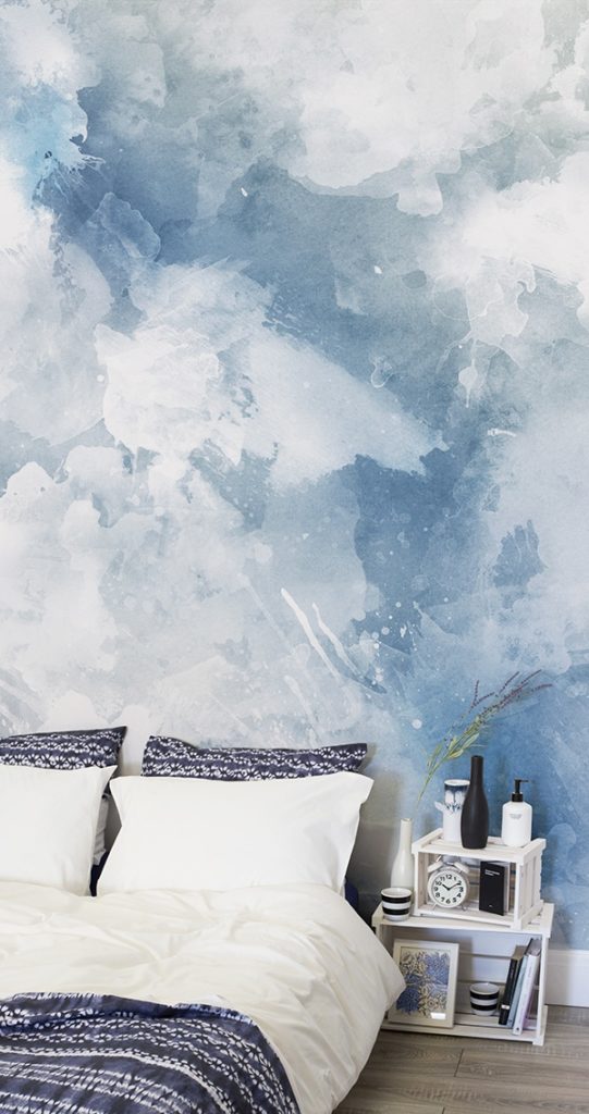 Moving Watercolor Wall Designs For Your Home