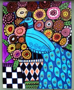 40 Easy Peacock Painting Ideas which are Useful – Bored Art