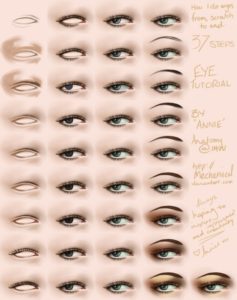 HOW TO PAINT AN EYE: 25 Amazing Tutorials – Bored Art