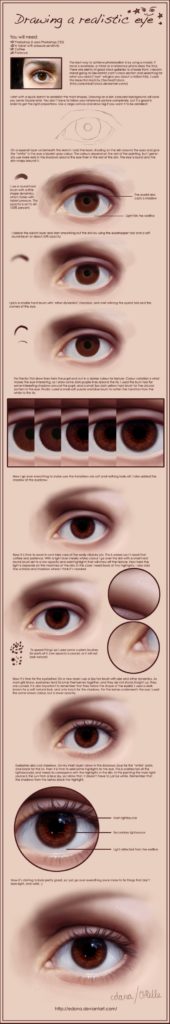HOW TO PAINT AN EYE: 25 Amazing Tutorials – Bored Art
