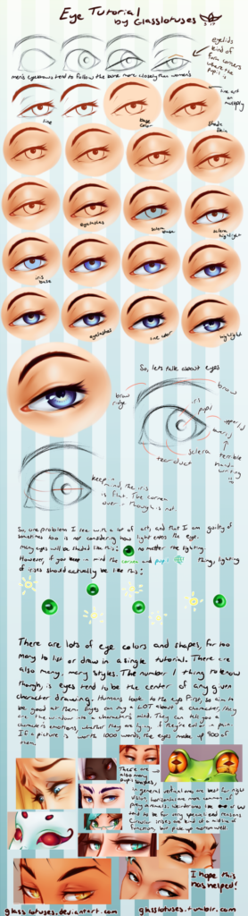 HOW TO PAINT AN EYE: 25 Amazing Tutorials – Bored Art