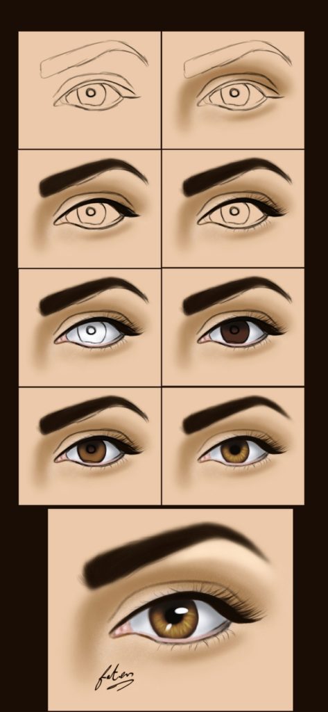 HOW TO PAINT AN EYE: 25 Amazing Tutorials – Bored Art