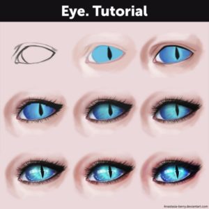 HOW TO PAINT AN EYE: 25 Amazing Tutorials – Bored Art