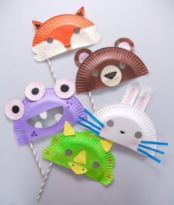 DIY Play Masks For Kids