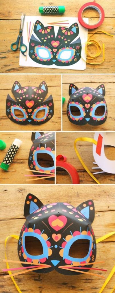 DIY Play Masks For Kids