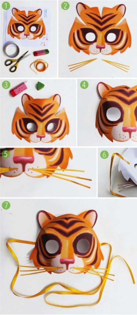 DIY Play Masks For Kids