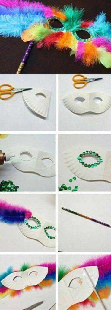 DIY Play Masks For Kids