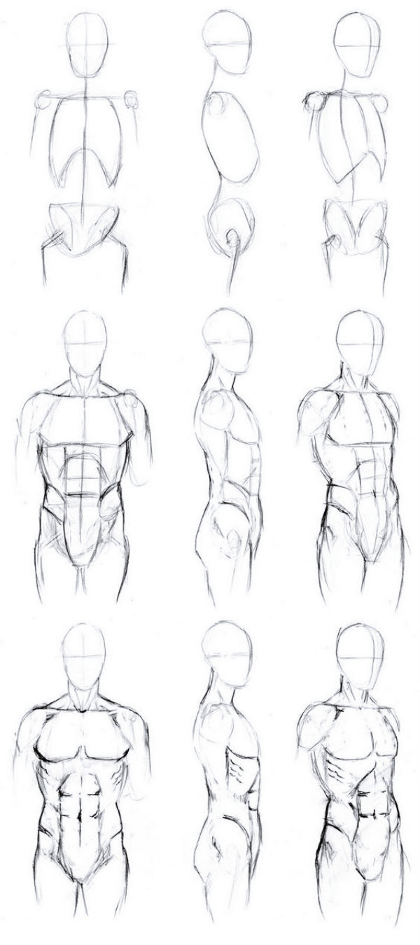 How To Draw Body Shapes 30 Tutorials For Beginners How To Draw Body Shapes 30 Tutorials For Beginners
