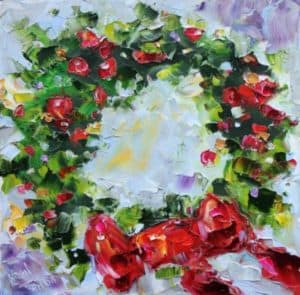 40 Beautiful Christmas Painting Ideas to Try This Season – Bored Art