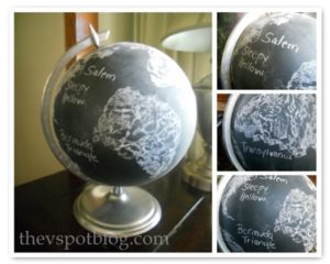 40 Useful Globe Art Projects to Restore Old Globes – Bored Art