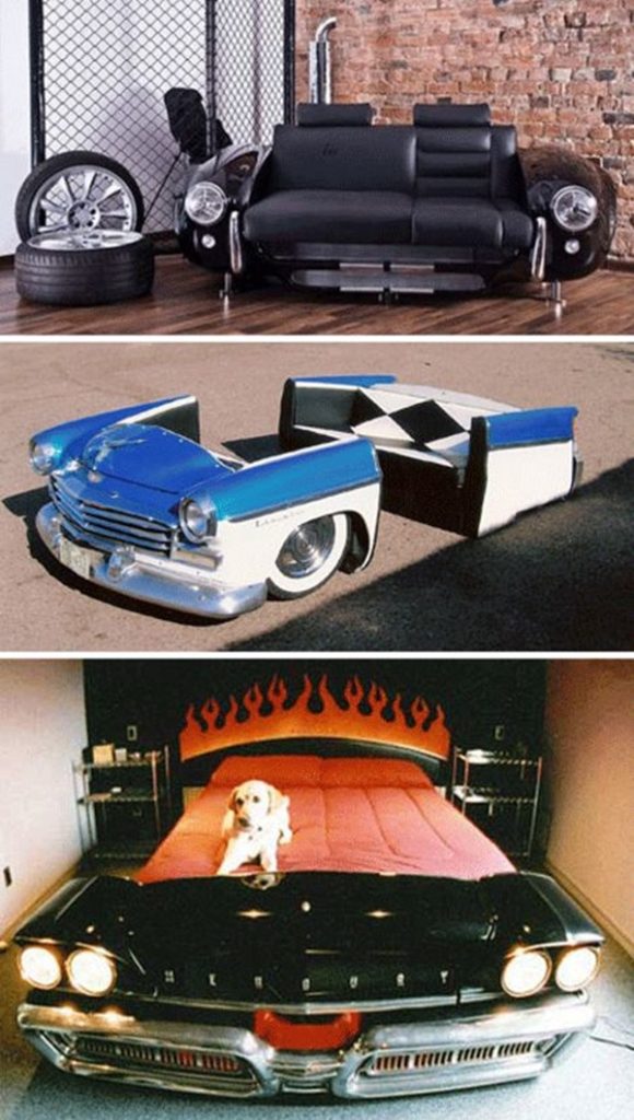 40 Insanely Creative Car Part Furniture Ideas – Bored Art